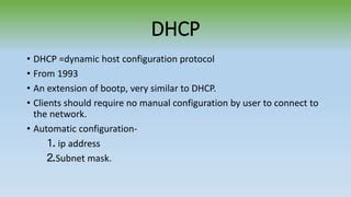 EIGRP DHCP OSPF NAT PPT