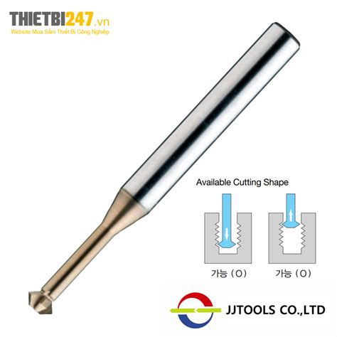 Dao Phay Ren 3~4 Me Solide Carbide 3and4thcjjtool