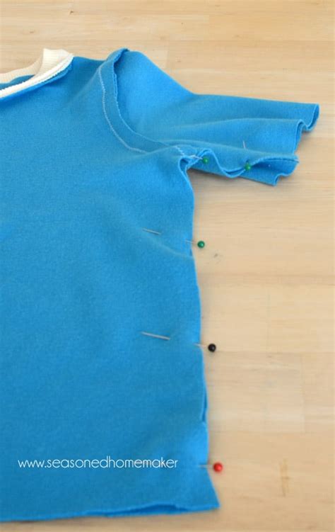 How To Sew Shirts At Home T Shirt Refashion 15 Minutes T Shirt