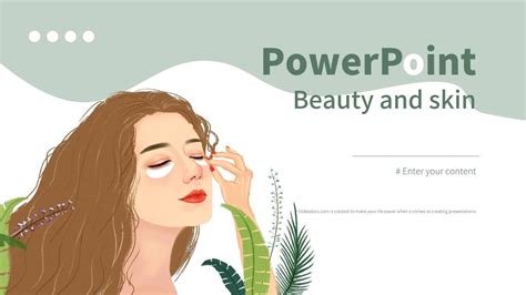 Makeup Template Powerpoint Saubhaya Makeup