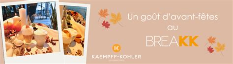 Les Boissons Chaudes Façon Kaempff Kohler Kaempff Kohler