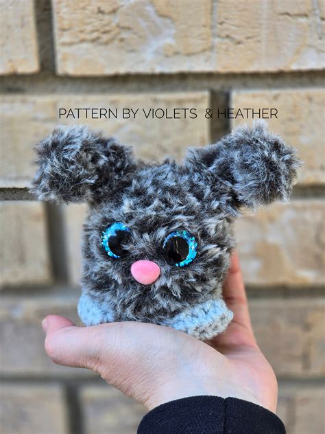 Crochet Pattern For Dust Bunny Cute Bunny Amigurumi Cute Rabbit