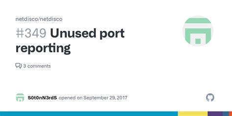 unused port reporting · issue 349 · netdisco netdisco · github