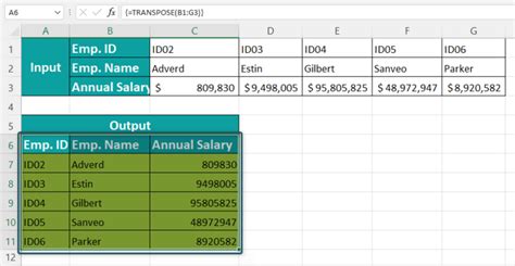 TRANSPOSE In Excel Methods Paste Special Formula Power Query