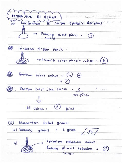 Pengukuran Bobot Jenis Benar Pdf