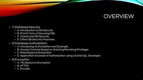 DATABASE SECURITY, AUTHORIZATION, AND ENCRYPTION - ppt download