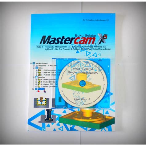 jual buku mastercam x5 mill 3 dvd tutorial shopee indonesia