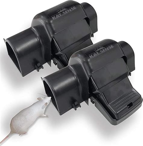 Amazon.com : Kat Sense Covered Rat & Chipmunk Traps, Prevents Accidental Triggering with ...