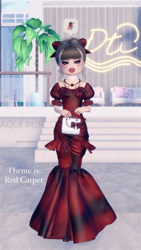 Dress To Impress Theme Red Carpet In 2025 Dress To Impress Red