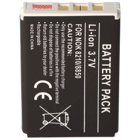 Accucell Battery Suitable For Nokia 6510 Blb 2 1200mah Nokha1452