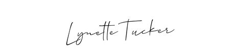 75 Lynette Tucker Name Signature Style Ideas Free Autograph