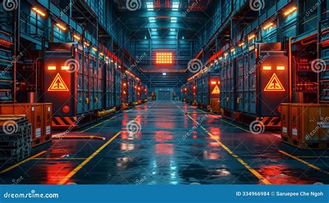 Hightech Data Center With Advanced Cybersecurity Measures And Modern Infrastructure For Personal