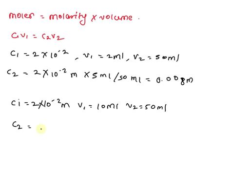 Solved You Are Given A Standard Cuso4 Solution With A Cu2 Concentration Of 2 00 × 10 2 M The