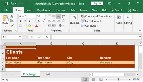 Advanced Excel Report For RAD Studio SQLManager