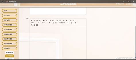 基于ssm vue二手车交易系统 开题报告 程序 论文 java csdn博客