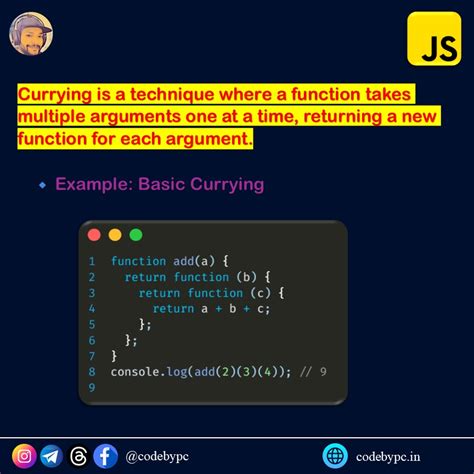PC Prajapat ll Software Engineer | Unlock the power of currying in ...