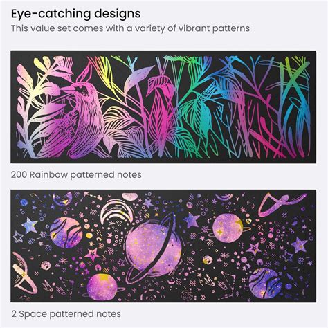 Rainbow Scratch Notes 889 X 889 Cm Set Of 202 — Uk Rainbow Scratch Notes 889 X 889 Cm Set Of 202 — Uk