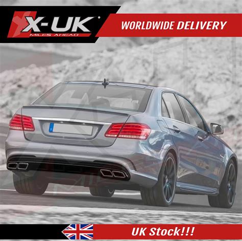 Mercedes E Class W212 E63s Amg Style Rear Diffuser 12 16
