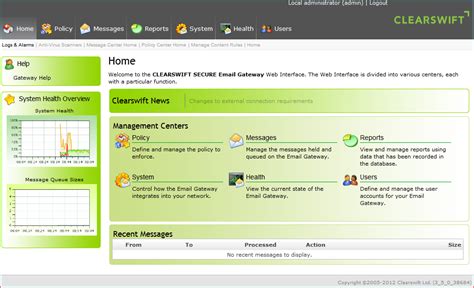 A Quick Tour Of The Clearswift Secure Email Gateway Llamaramblings
