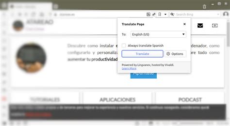 Vivaldi Web Browser 4 0 Adds Built In Translation Mail Feed Reader