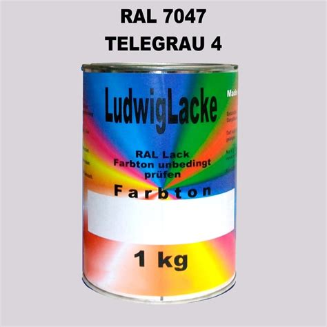 Ral 7047 Telegrau 4 Matt 1 Kg 2843