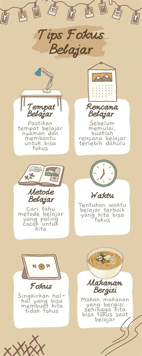 Tips Fokus Belajar Belajar Kebiasaan Belajar Motivasi Belajar