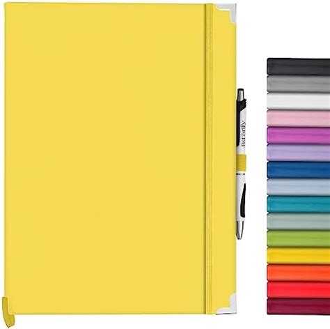 Bstorify A Notebook And Pen Set Lined Pages X Cm Yellow Journal Notebook A