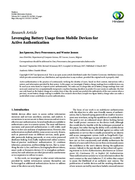 Pdf Leveraging Battery Usage From Mobile Devices For Active