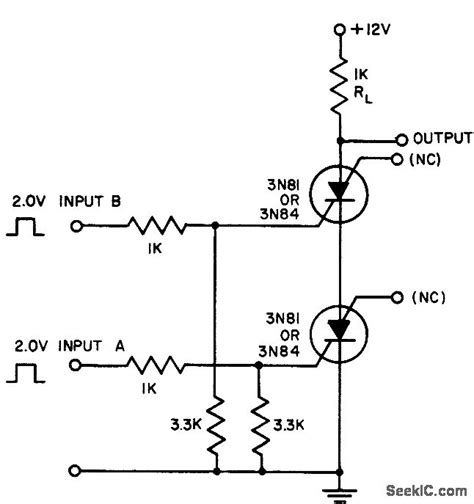 PULSE COINCIDENCE DETECTOR Communication Circuit Circuit Diagram SeekIC Com