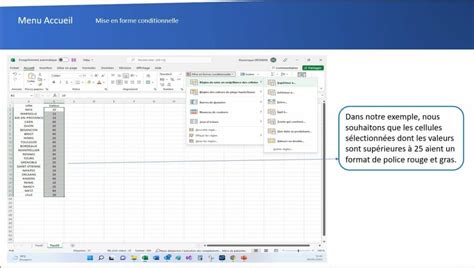 Comment Utiliser La Mise En Forme Conditionnelle Dans Excel