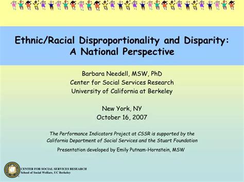 Ppt Ethnicracial Disproportionality And Disparity A National