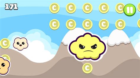 Falling Cloud Html5 Game Mobile Cocoon Ads Construct 2 Capx By