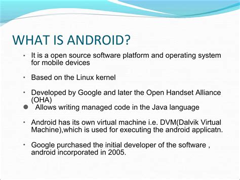 Mobile Application Development Powerpoint Pptx Operating Systems Computer Software And