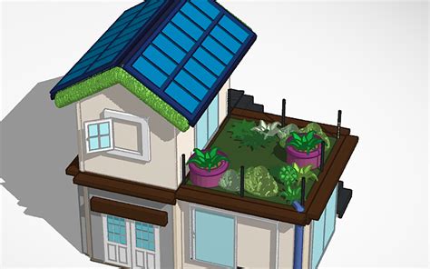 3d Design Sustainable Mini Home Tinkercad