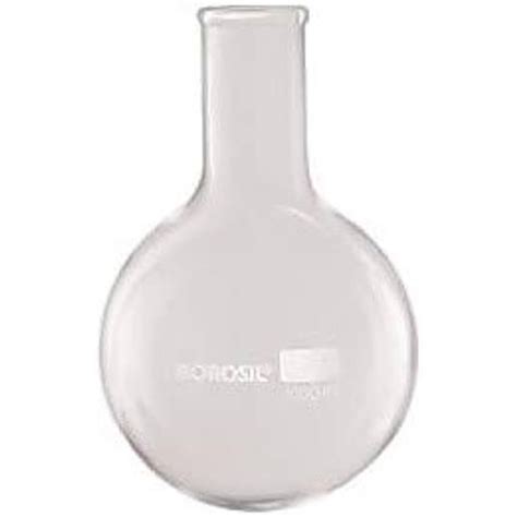Round Bottom Boiling Flask 500ml Borosil Generation Space