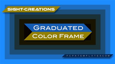 Graduated Color Frame — Interesting Frameborder Effect Graduated Color Frame — Interesting Frameborder Effect