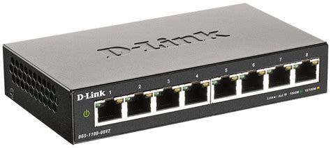 Dgs 1100 08v2 E D Link Dgs 1100 08v2 8x 10 100 1000 Ports Easysmart