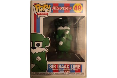 Funko Pop Ad Icons Otter Pops Sir Isaac Lime Figure 49