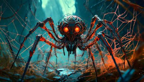 Spider And Cobweb Stock Illustration Illustration Of Pest 331356180