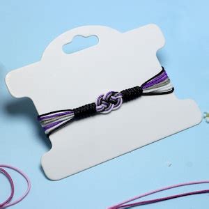 Demisexual Infinity String Bracelet Demisexual Stuff Flag Pride Bracelet Love LGBTQIA Pride