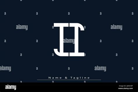 Alphabet Letters Initials Monogram Logo Ii Stock Vector Image And Art Alamy