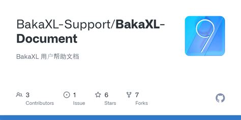 Issues · Bakaxl Supportbakaxl Next Docs · Github