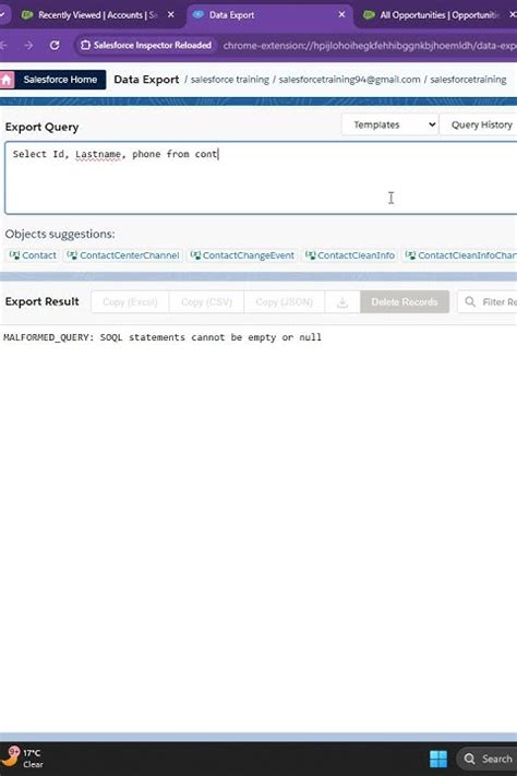 Soql Queries Question 89 Salesforce Tutorial Salesforce Soql