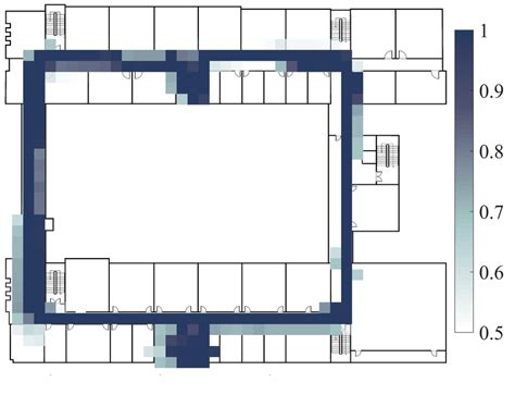 A Inertial Occupancy Grid Based Fastslam Map B The Trajectory Of Download Scientific
