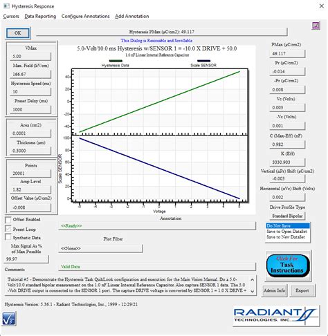 Main Vision ManualV Sensor Measurements