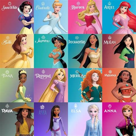 Naming The Disney Princesses Artofit