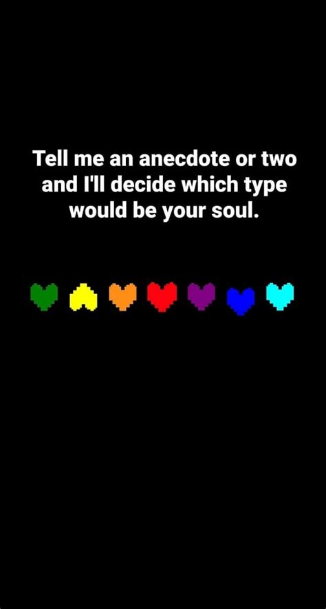 What Soul Type Do You Have Rundertale