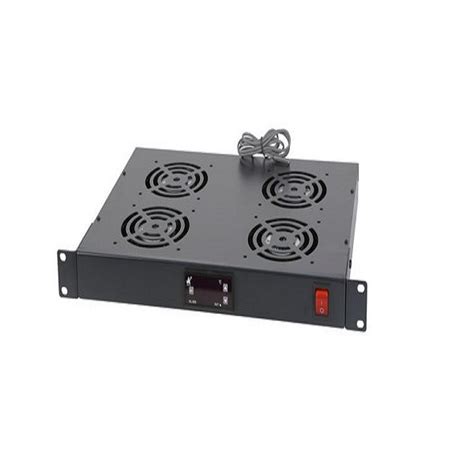 1ru rack mount fan tray with temperature control cables online