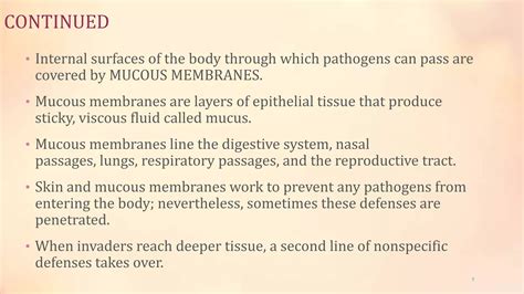 Specific And Non Specific Immune Responses Pptx