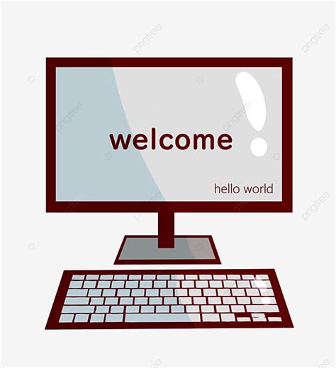 데스크탑 컴퓨터 일러스트 그림 데스크탑 컴퓨터 그림 그림 Png 일러스트 및 Psd 이미지 무료 다운로드 Pngtree